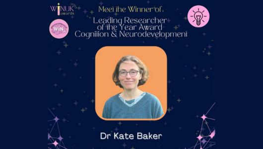 Celebrating Excellence in Neuroscience Leadership: Dr Kate Baker Wins ...